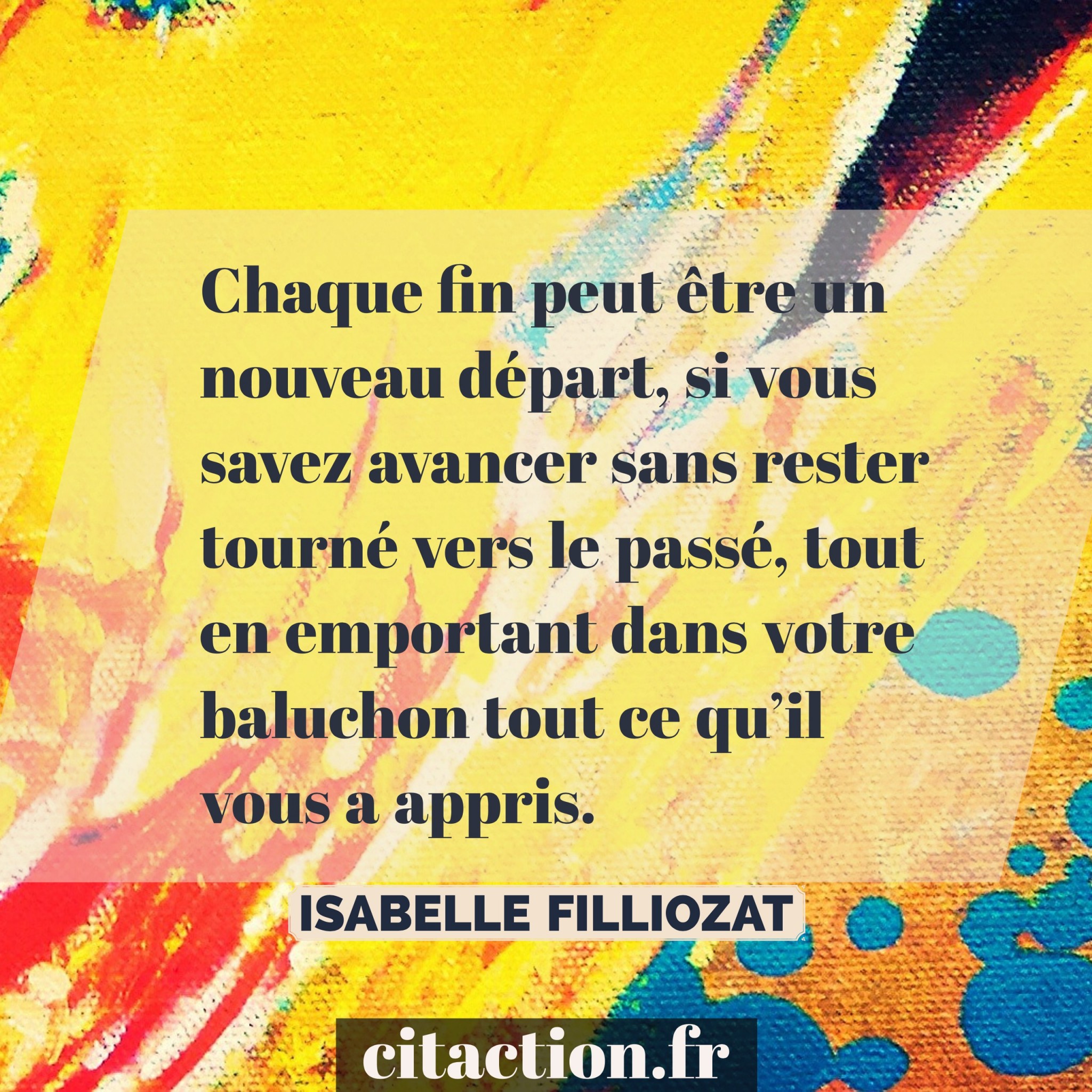 Citation Sur Un Départ